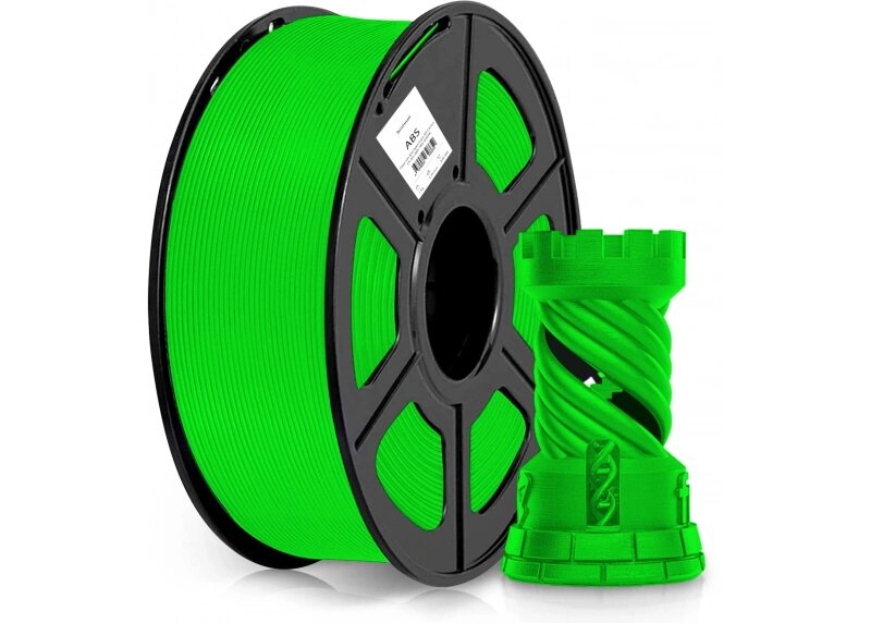 Пластик для принтера 3D Cactus CS-3D-ABS-1KG-GREEN ABS d1.75мм 1кг 1цв.