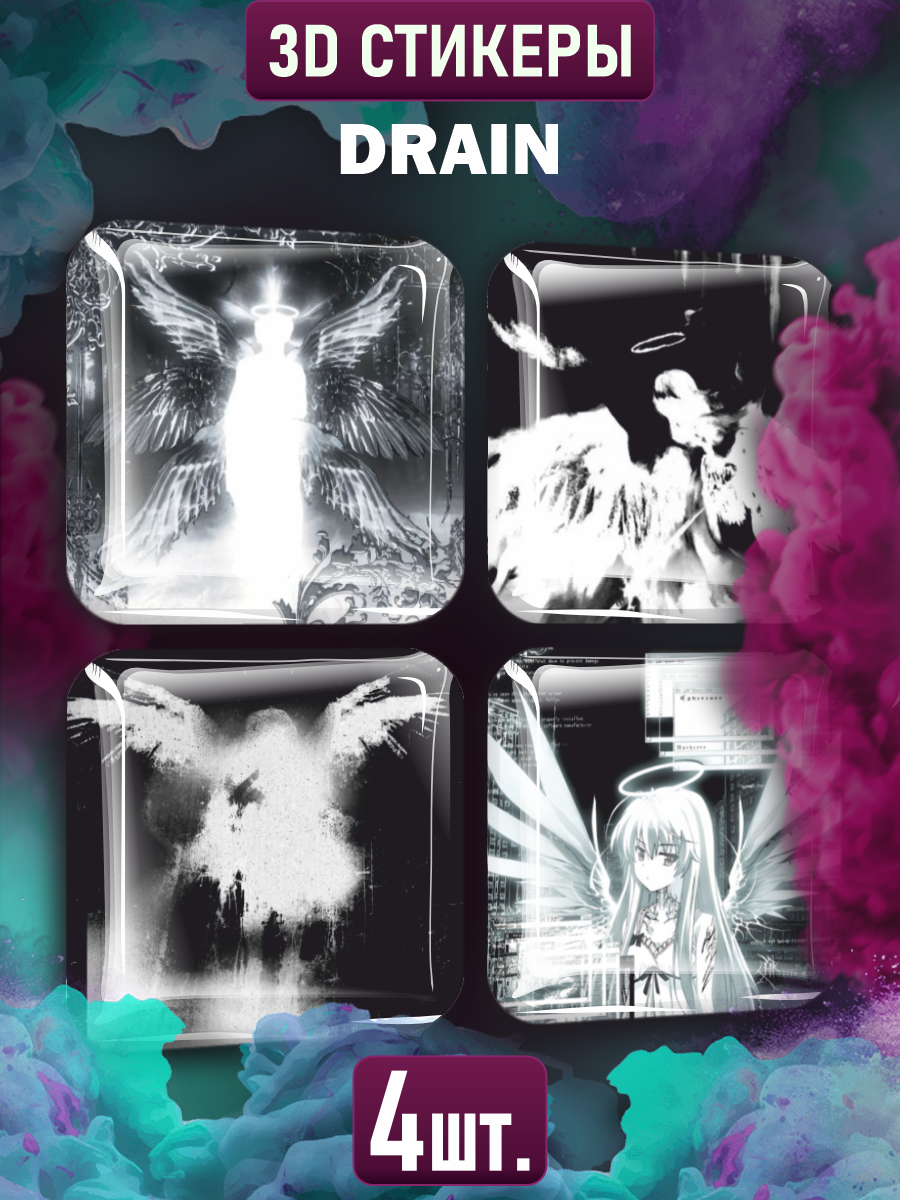 Наклейки на телефон 3D стикеры y2k drain