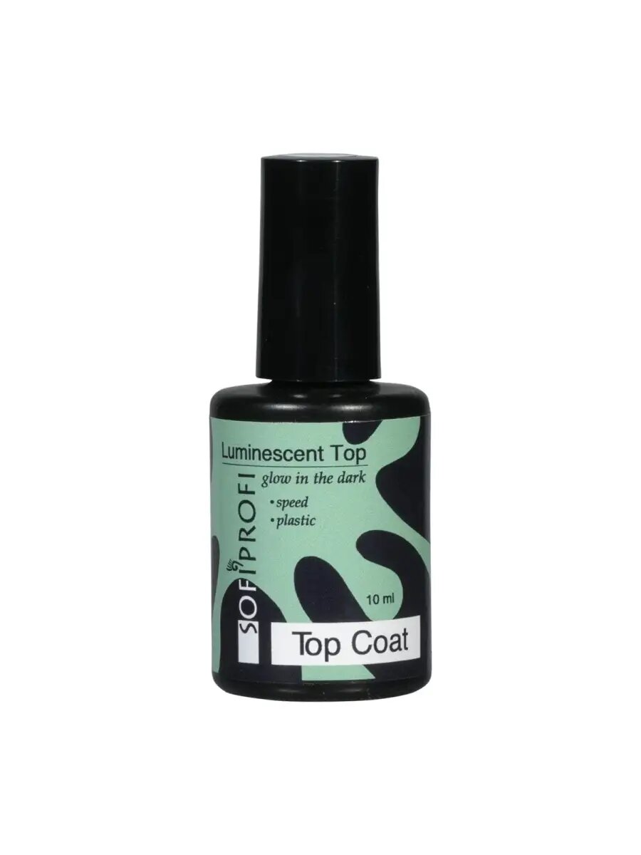 Топ для ногтей Верхний гель Luminescent Sofiprofi Top Coat Luminescent, 10 мл