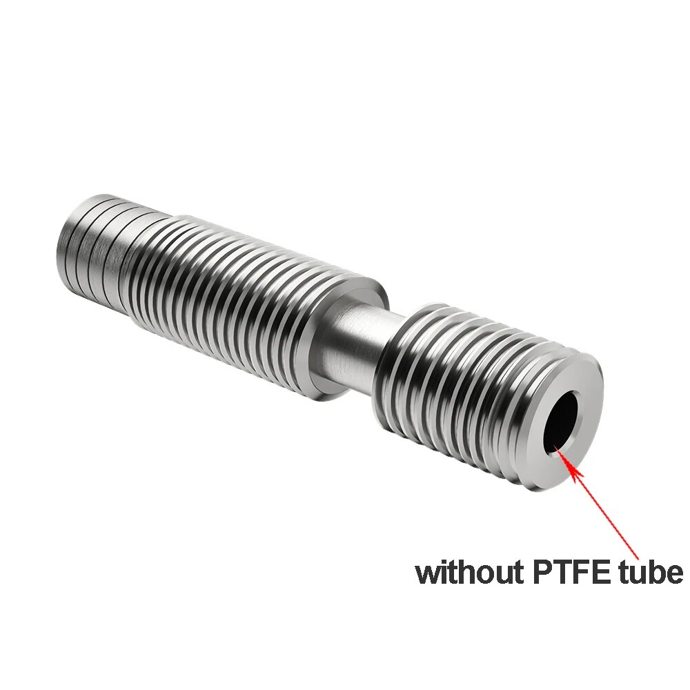 KINGROON KP3S Titan Extruder Hotend Throat without PTFE tube