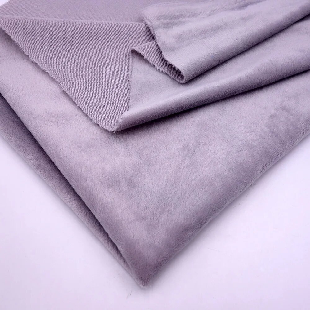 Фиолетовая плюшевая ткань 50x160 см, Color: 28