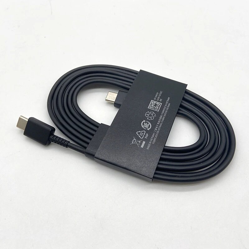 Кабель USB-C Black Cable для Samsung Galaxy