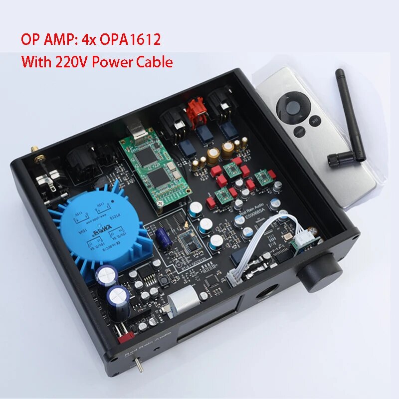 DA68 HIFI Bluetooth DAC 4x1612 220V