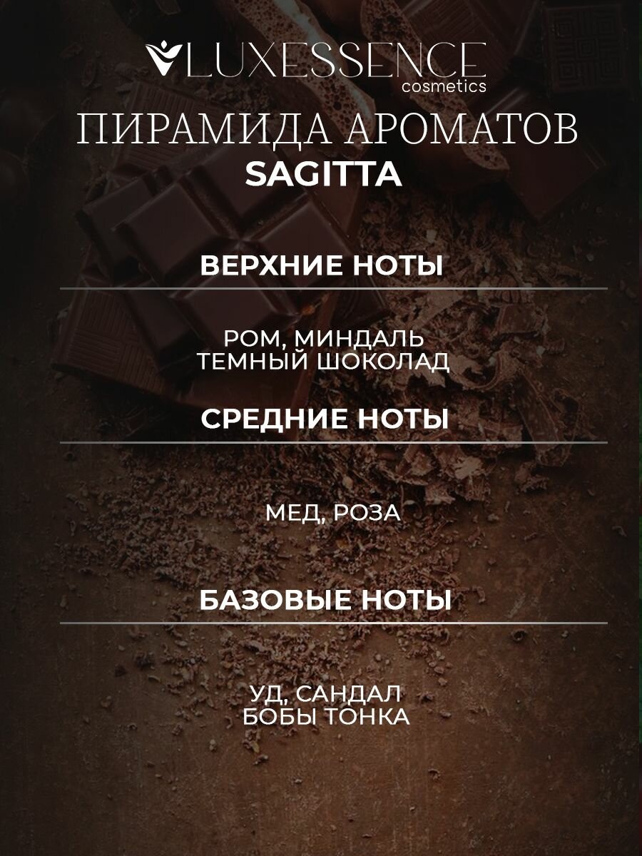 Гель для душа LUXESSENCE Sagitta (Стрела). — фото 1