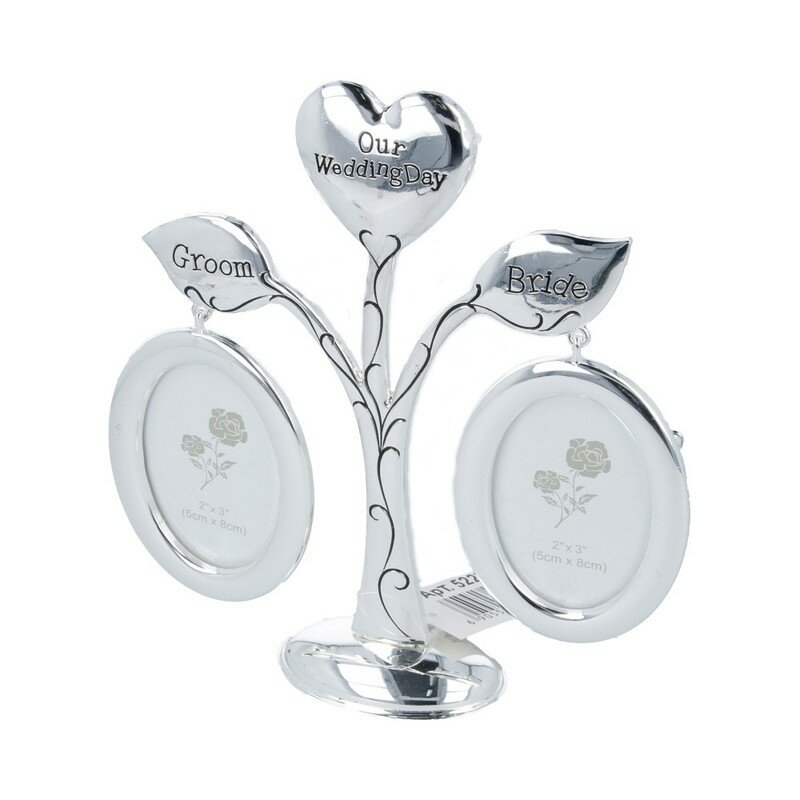 Ремеко Набор из двух фоторамок Наша свадьба 17x18 см и 5x8 см 522728-FW05 для фотографий