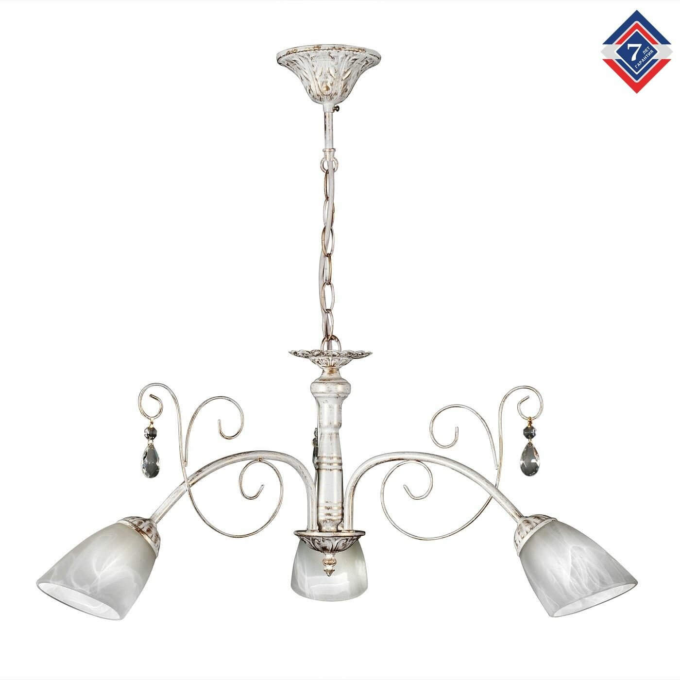 Люстра подвесная 3 плафона Петрасвет Россия S2020-3