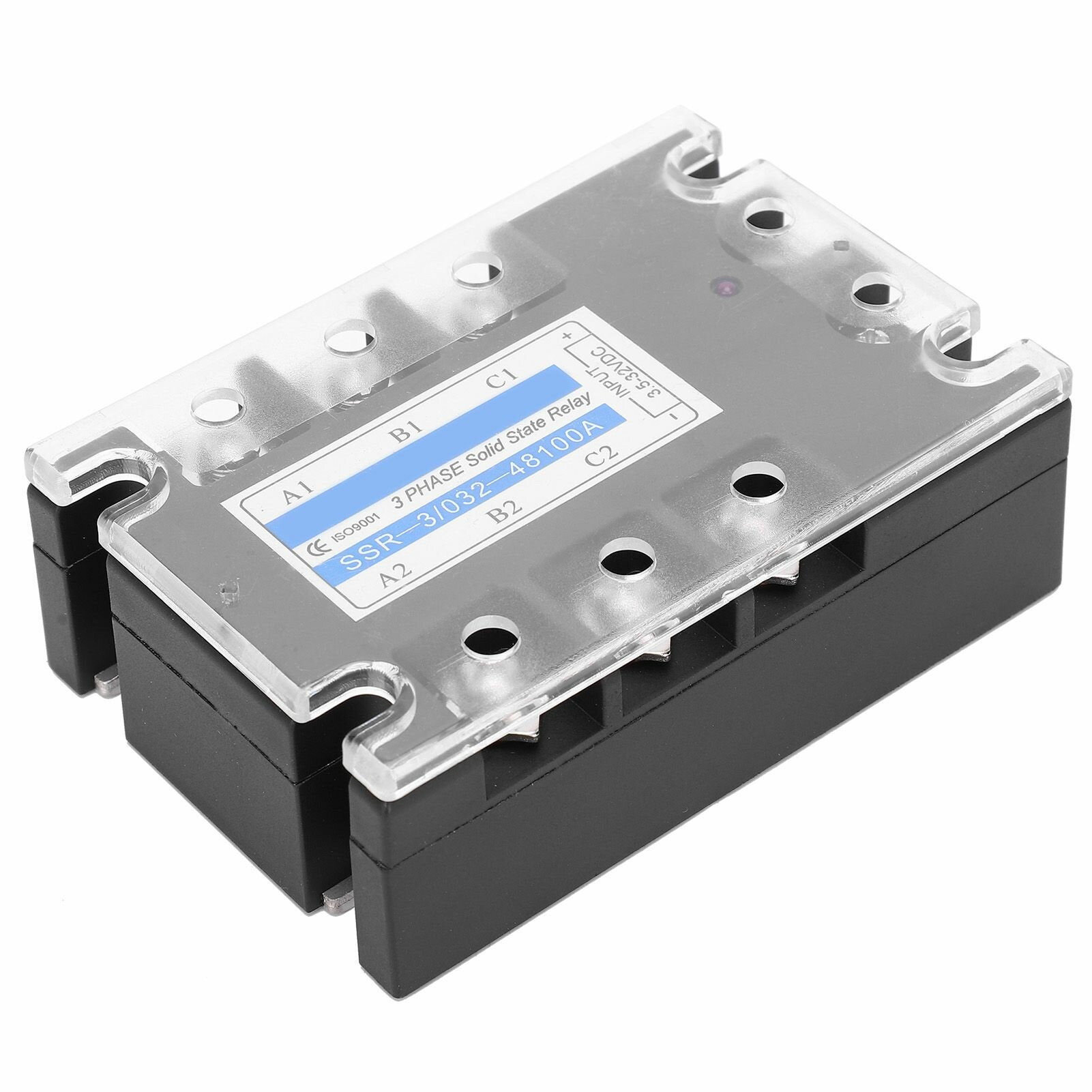 3-фазное твердотельное реле с электрическим входом ССР-3 Д48100 100А, контролируемое постоянным током, 480 В переменного тока