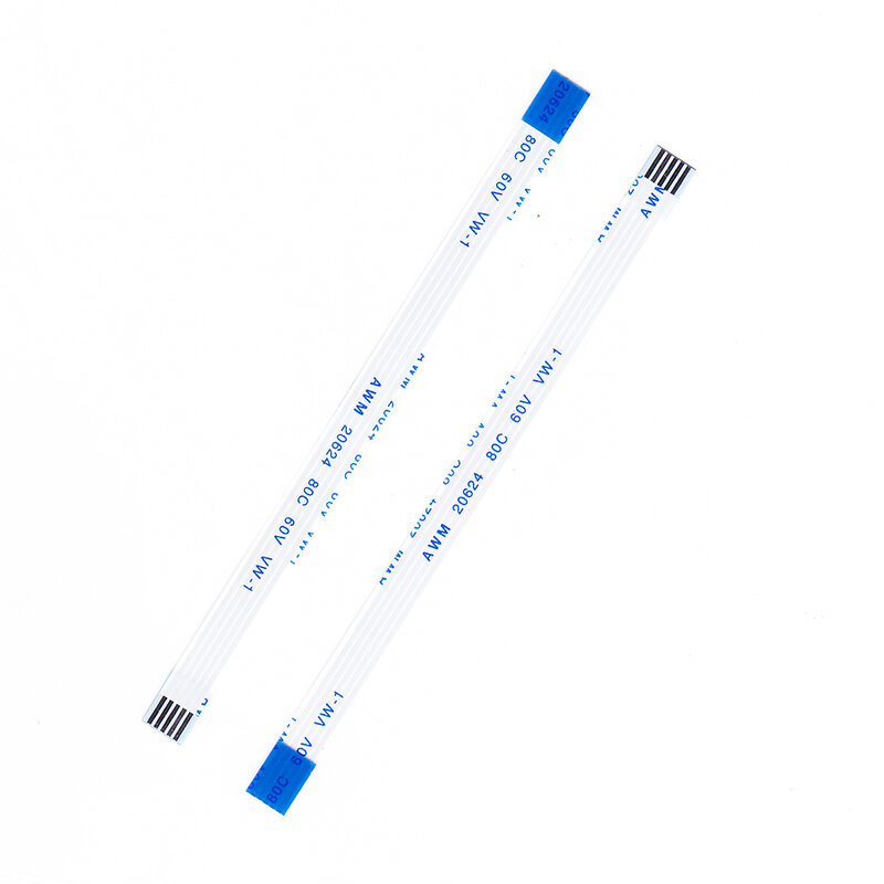 Шлейф FFC 5-pin Шаг 1.0mm Длина 10cm Прямой B-B AWM 20624 80C 60V VW-1