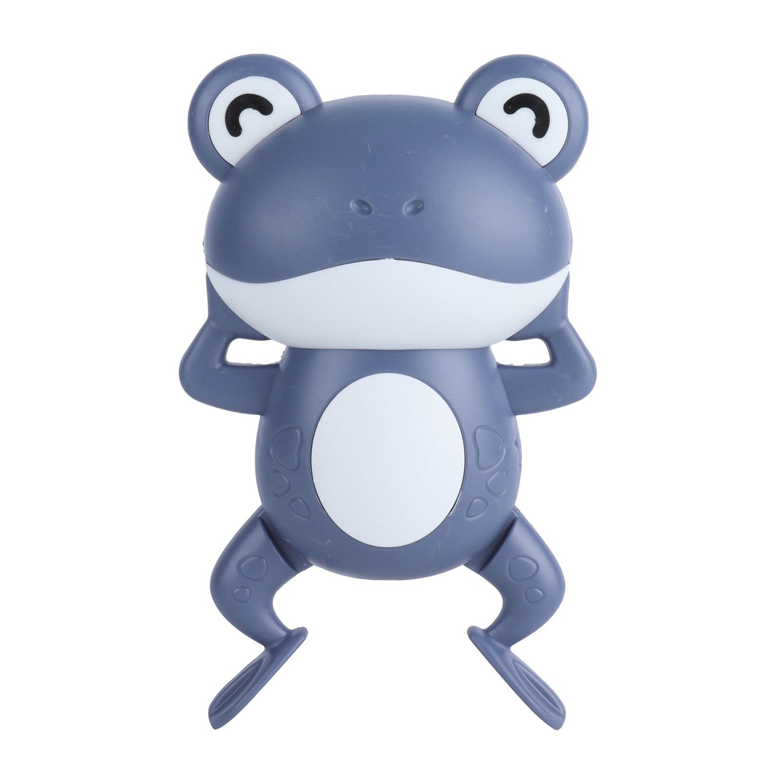 Детские игрушки в ванне часовой купание милые лягушки плавающие игрушки для детей для детей (синий цвет)