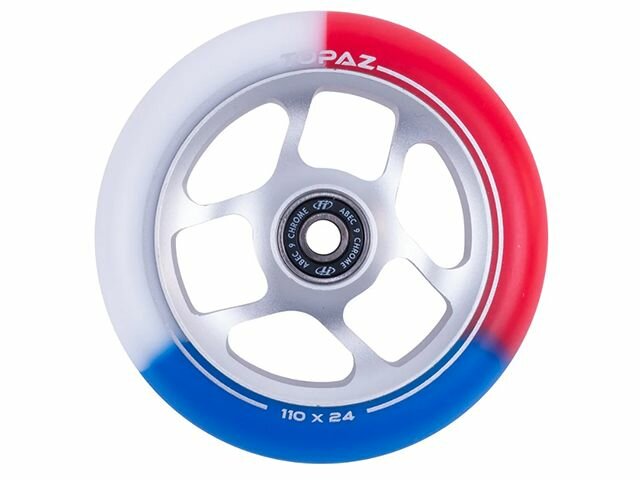 Колесо для самоката X-Treme 110*24мм, Topaz, red