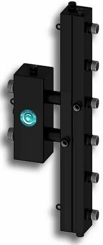 Гидравлический разделитель вертикального типа Север-V3 до 70 кВт 1 1/4" х 1" на 3 контура (1925012)