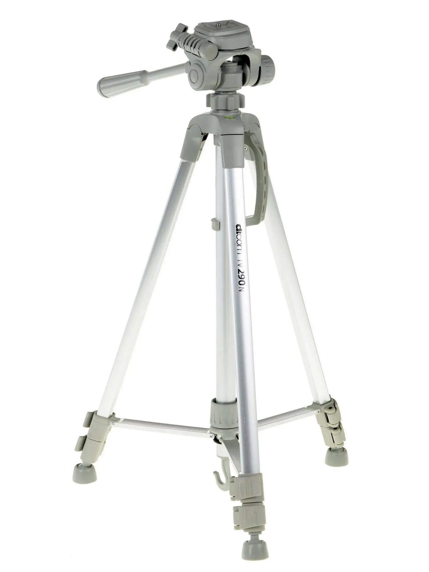 Штатив Dicom TV 290 N c 3D головой, 145 см, серебристый