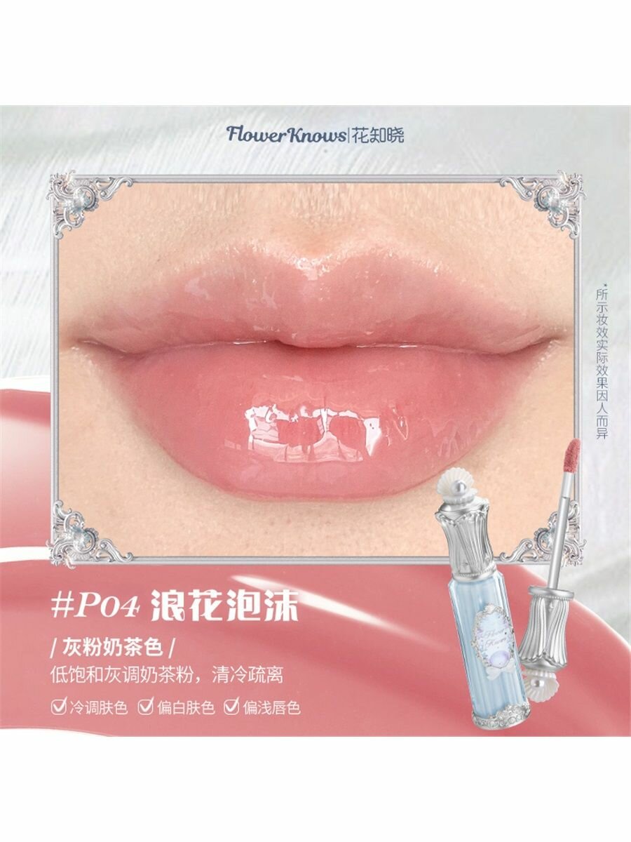 Новый продукт Нектар для губ Flowerknows Shell & Pearl
