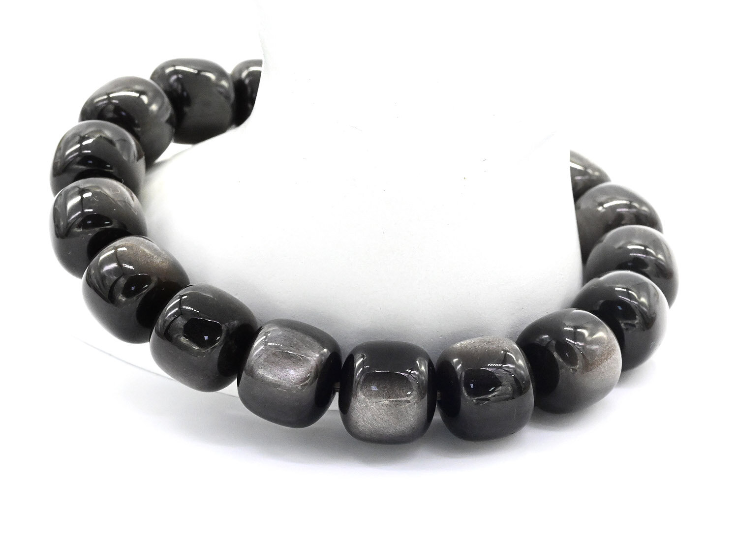 Браслет, обсидиан