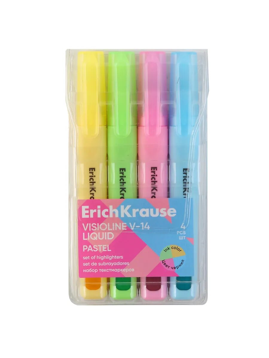 Набор перманентных маркеров 4 шт 06-4 мм