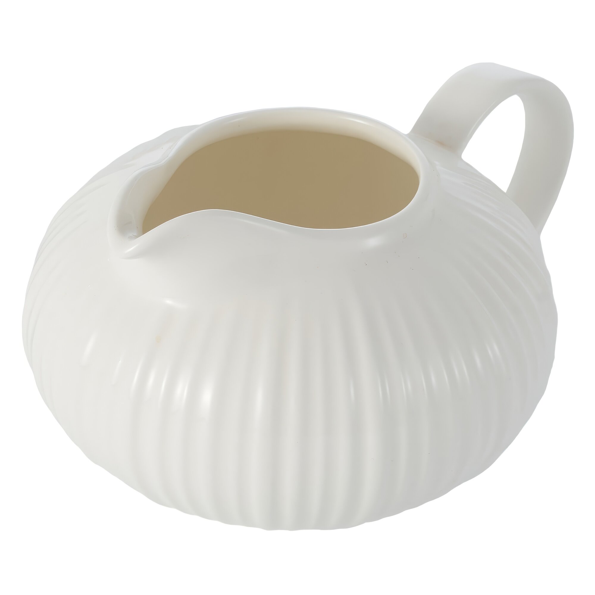Молочник Gipfel Elegia 43466, 170 мл, костяной фарфор, белый