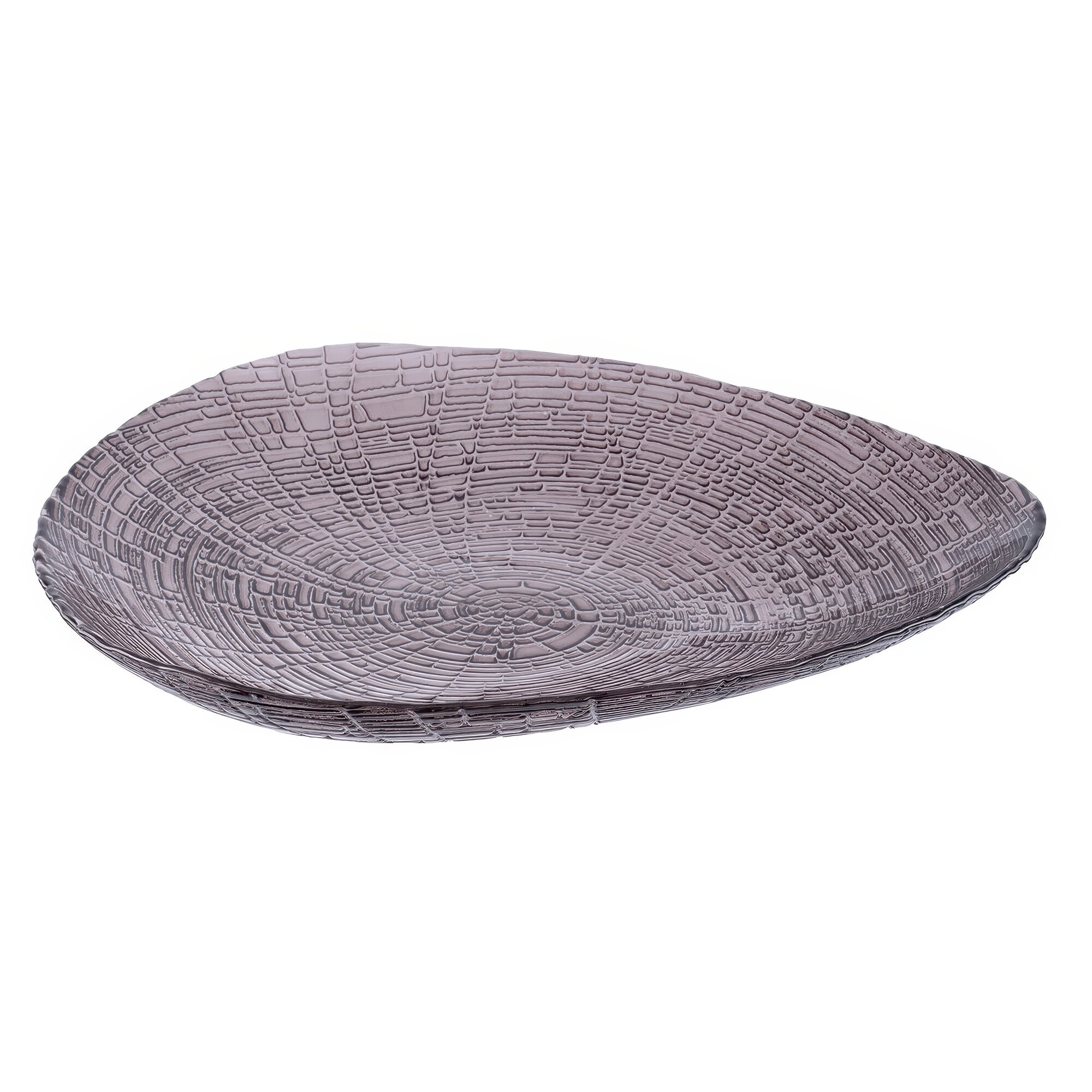 Салатник Gipfel Split 43206, 900 мл, 27.5x3.5 см, стекло, розовый
