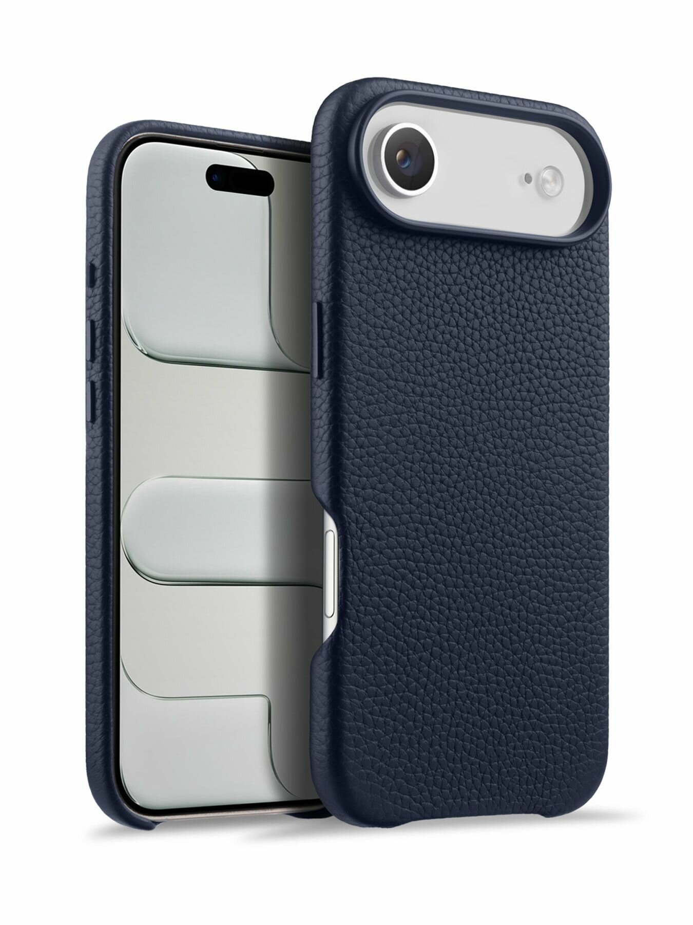 Кожаный чехол накладка с Magsafe Regal SC для iPhone Air, темно-синий