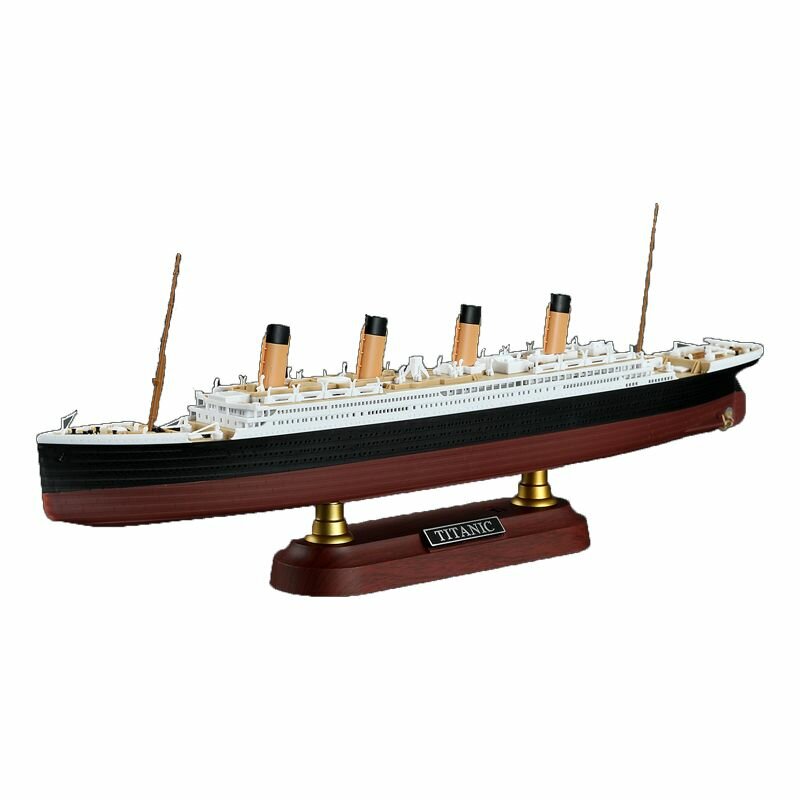 Модель сборки MENG PS-008A 1/700 Titanic Cruise Ship Glue-Free Color Separation with Light Strip Base model kit