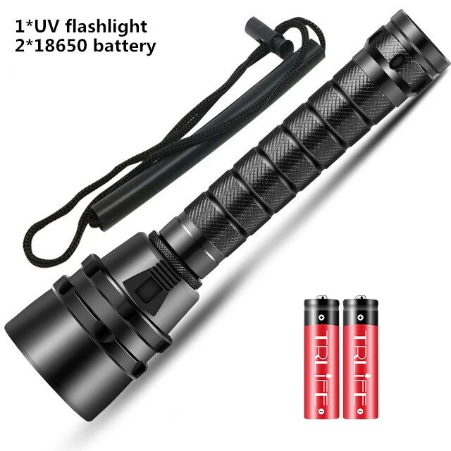 TRLIFE УФ фонарик для дайвинга 395nm фиолетовый 5UV LED, Package B 2800mah