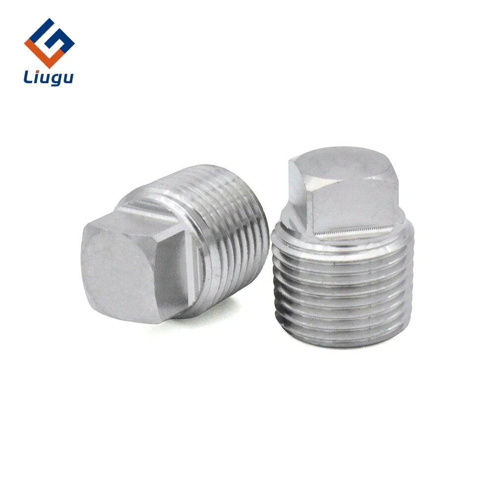 Заглушки для труб из нержавеющей стали 304 1/4", NPT