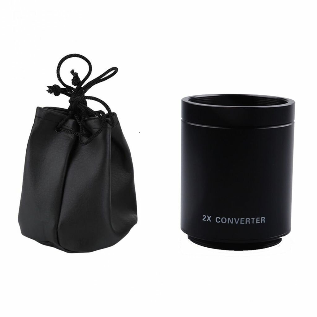 Улучшенный 2X теле-конвертер для телеобъективов T-Mount