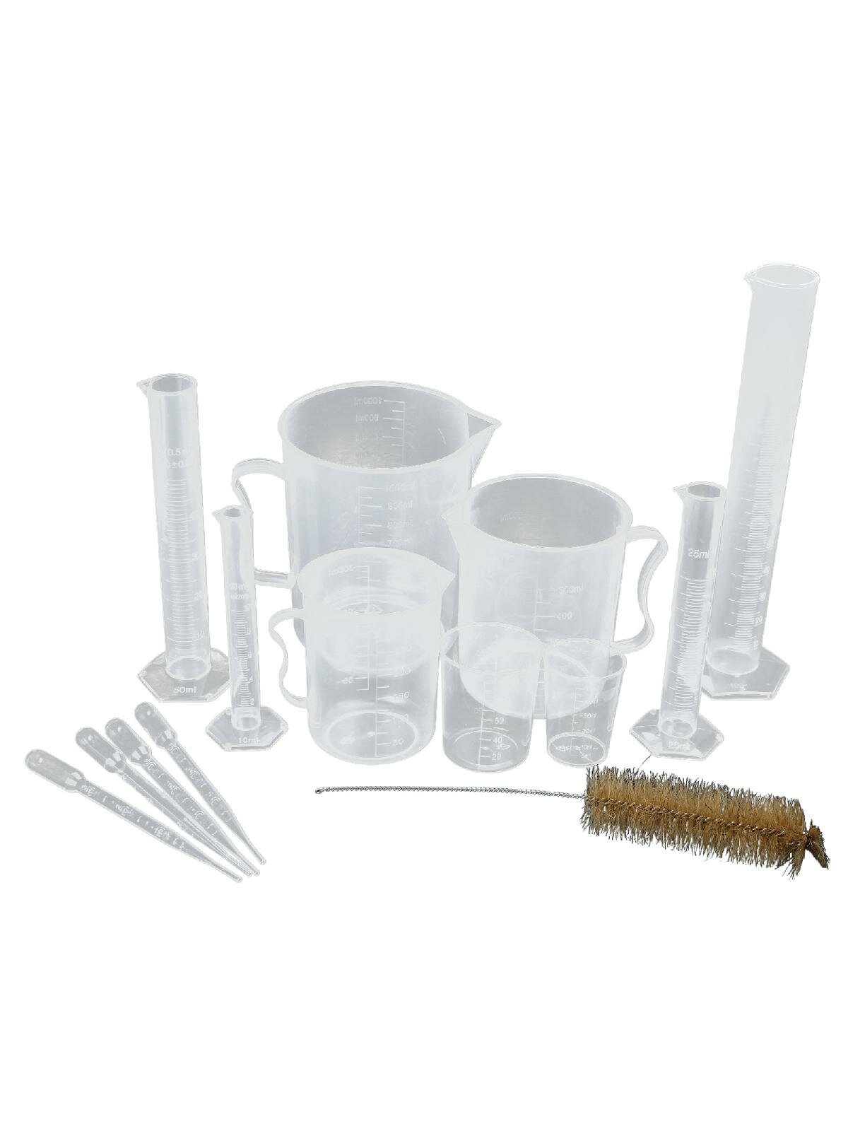 Баллоны по 10 мл-100 мл с мензурками по 50-1000 мл, с пипетками-капельницами