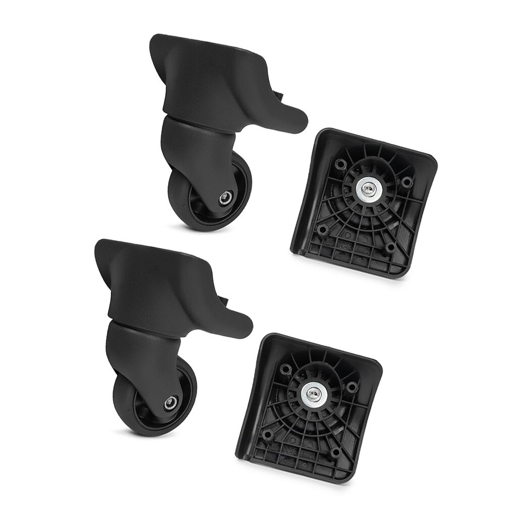 Сменные Колеса Для багажа 4шт Сменное Колесо Для Чемодана Износостойкие Багажные Колеса для Ремонта Большинства Чемоданов