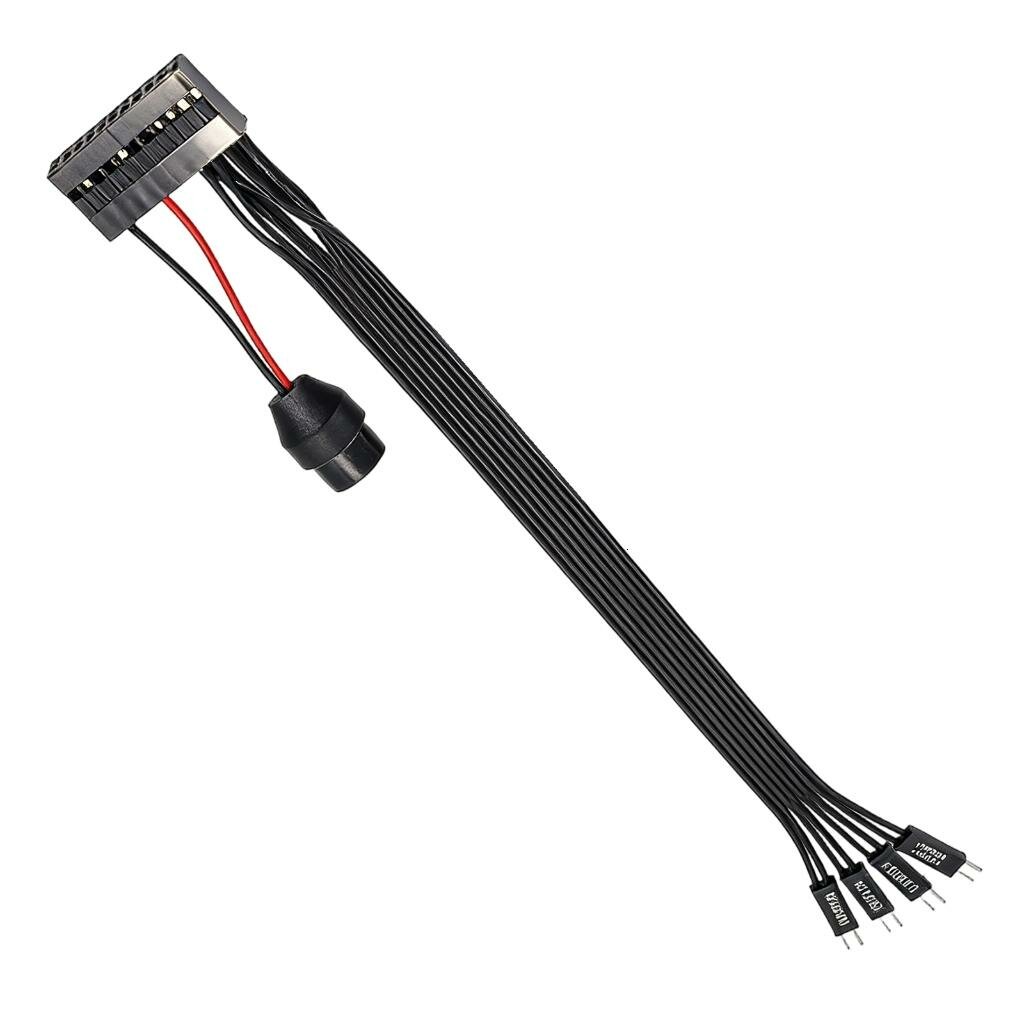 Кабель фронтальной панели корпуса ПК, 20 контактов, 20cm