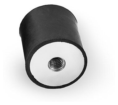 Виброопора EC(C) 25x25DD06M M6 60Sh (Италия, 4 шт.)