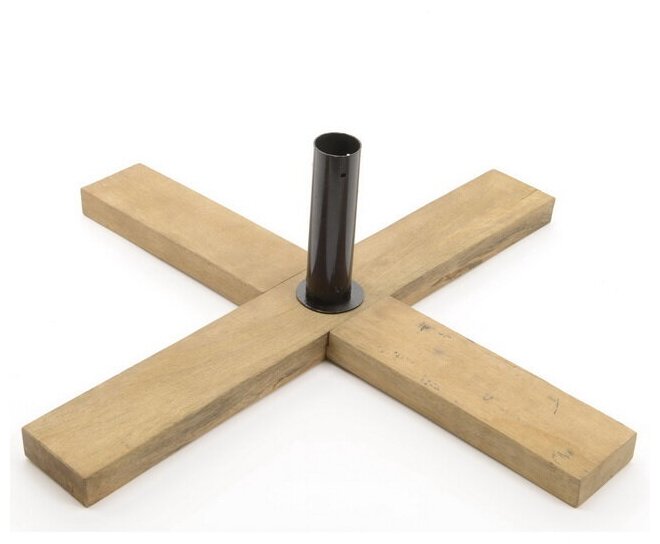 Деревянная подставка Wooden Blond для елки высотой 150-210 см, Kaemingk (Кейминг), 685225