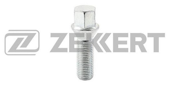 Болт колеса М14 x 1,5 x 35 цинк конус ключ 17 Zekkert