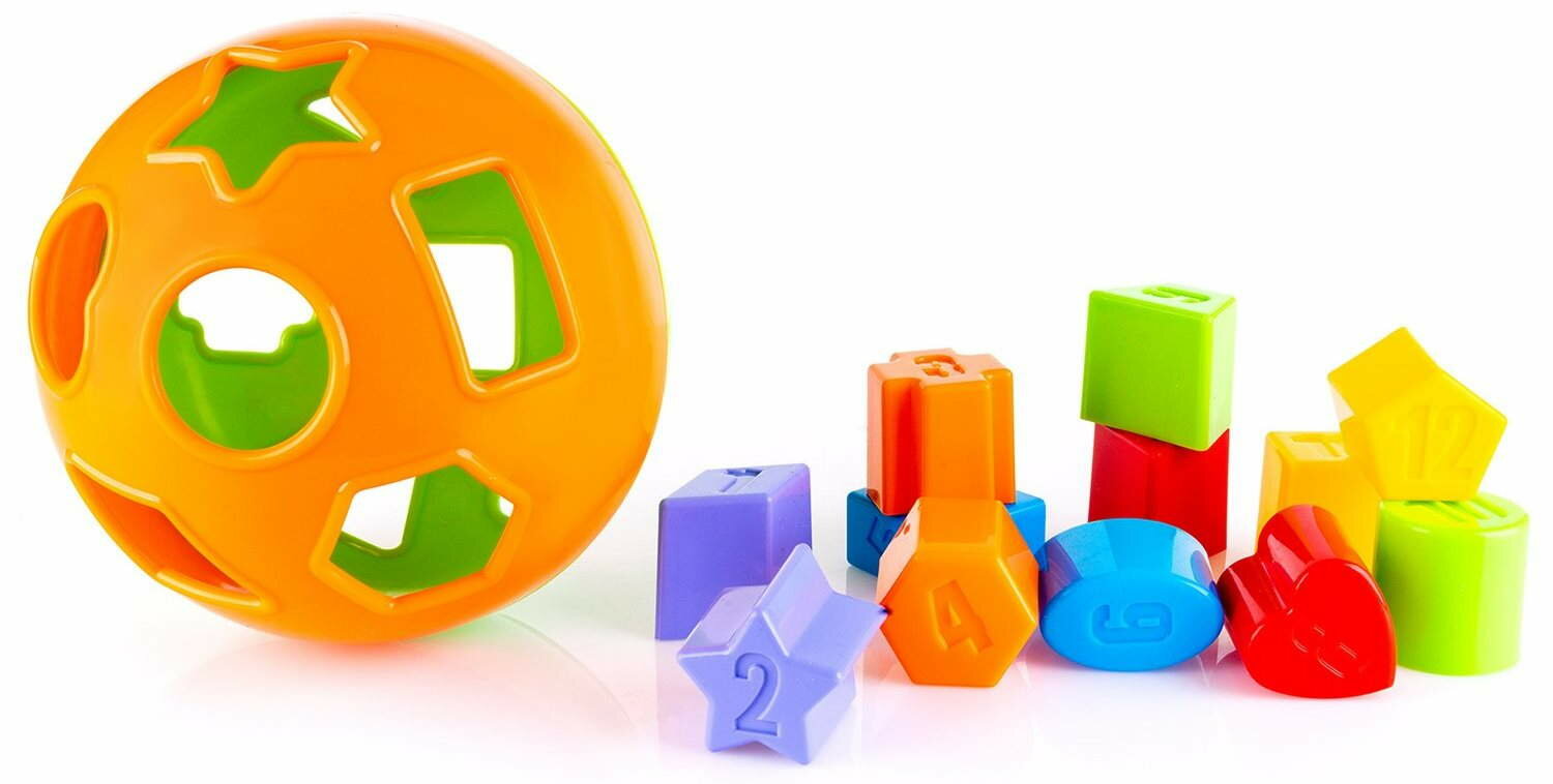 Сортер "Умный подарок" кнопа