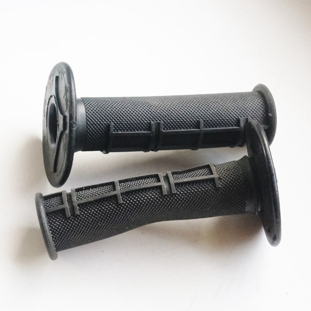 Мягкие грипсы (ручки) с большими буртиками на руль велосипеда/самоката, диаметр руля 22 мм.