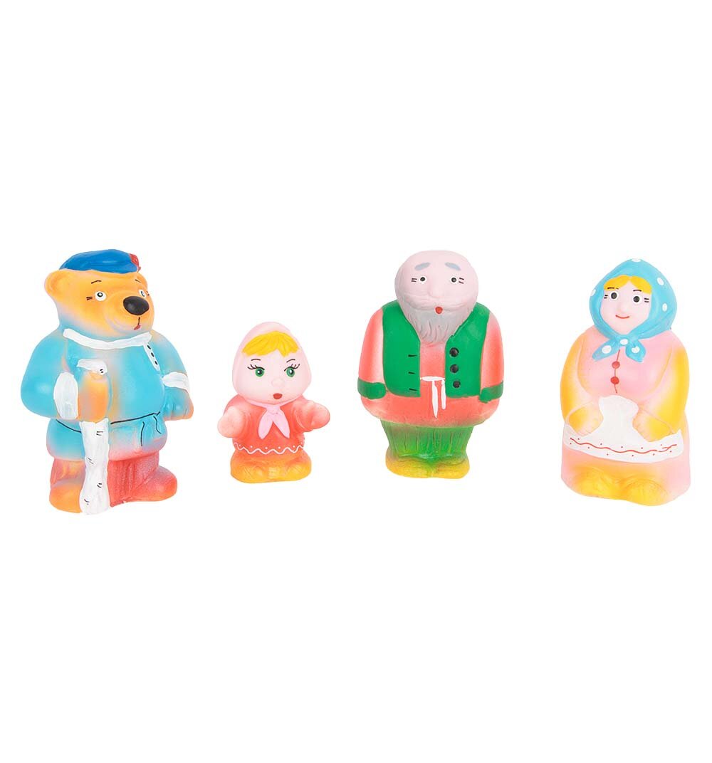 Игрушки для купания Машенька и медведь
