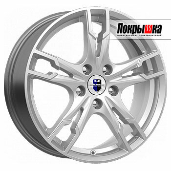 Диски литые K&K Солар (КС875) серебро 7.0х17/5х112 D57.1 ET49.0