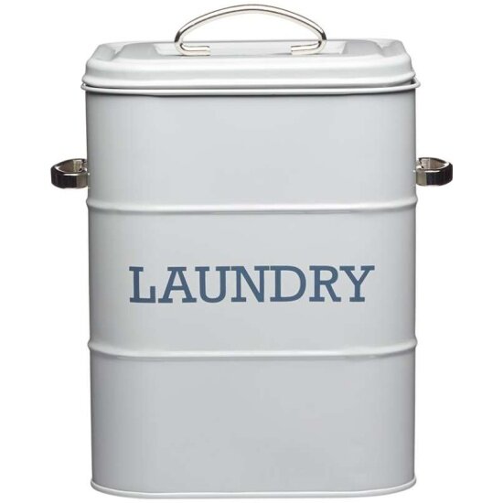 Корзина для хранения стиральных принадлежностей Kitchen Craft Grey LNLAUNDRYGRY