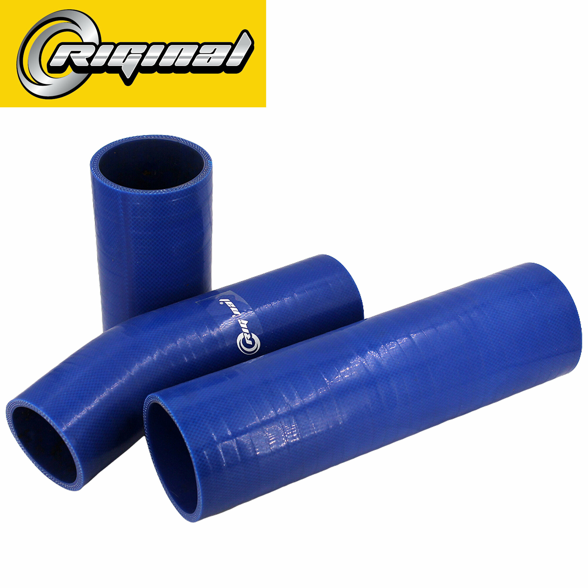 Патрубки радиатора Riginal для а/м КАМАЗ 5320, силикон, 3 штуки