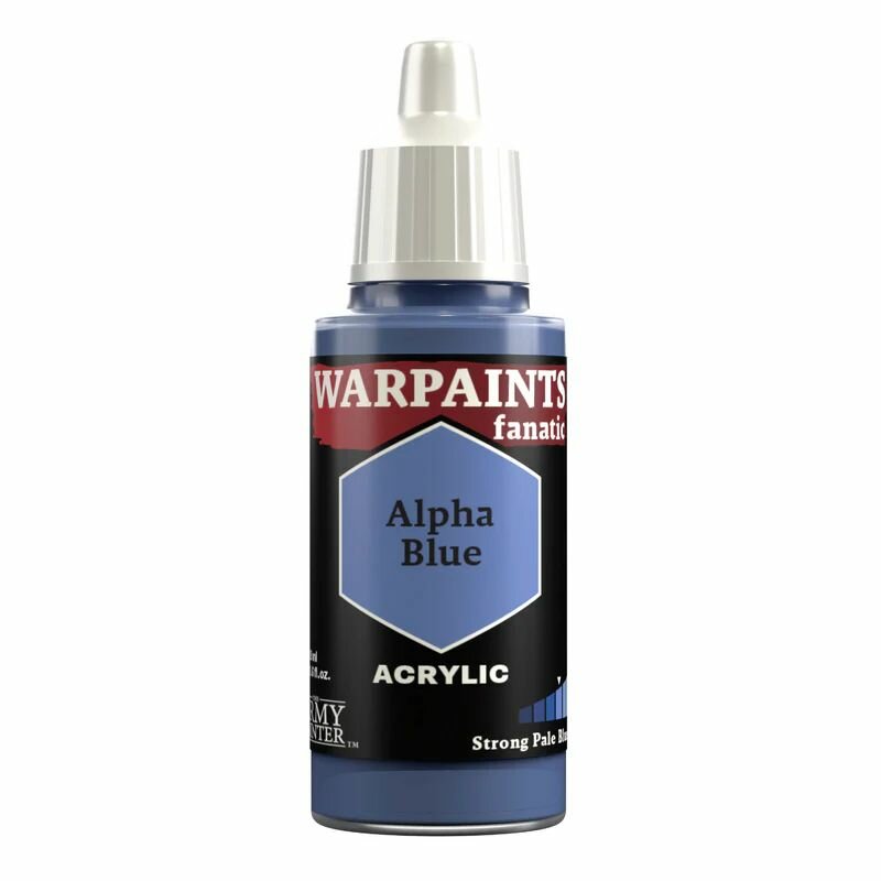 Акриловая краска Army Painter Warpaints Fanatic: Alpha Blue