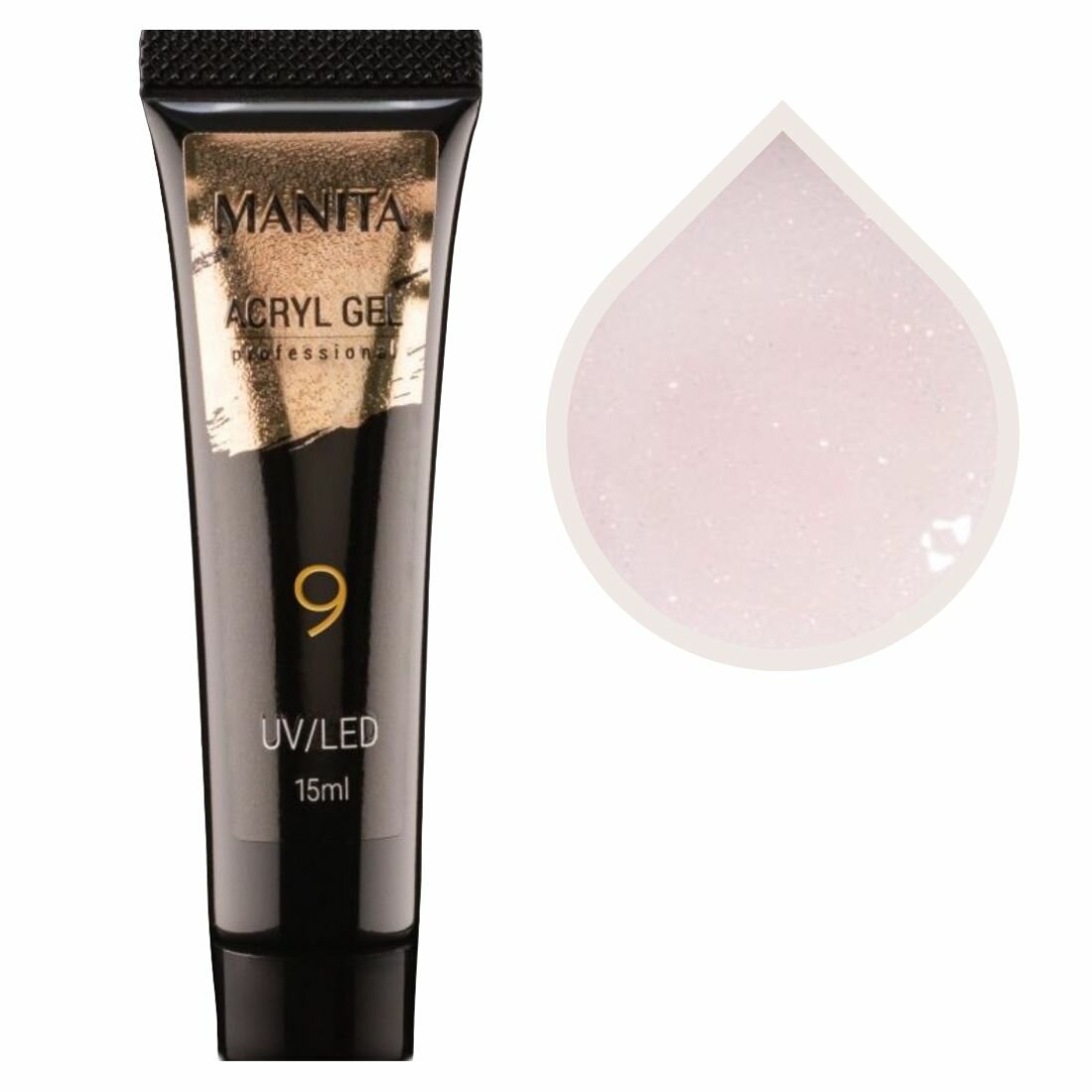 Manita Professional Акриловый гель для моделирования ногтей №09, 15 мл