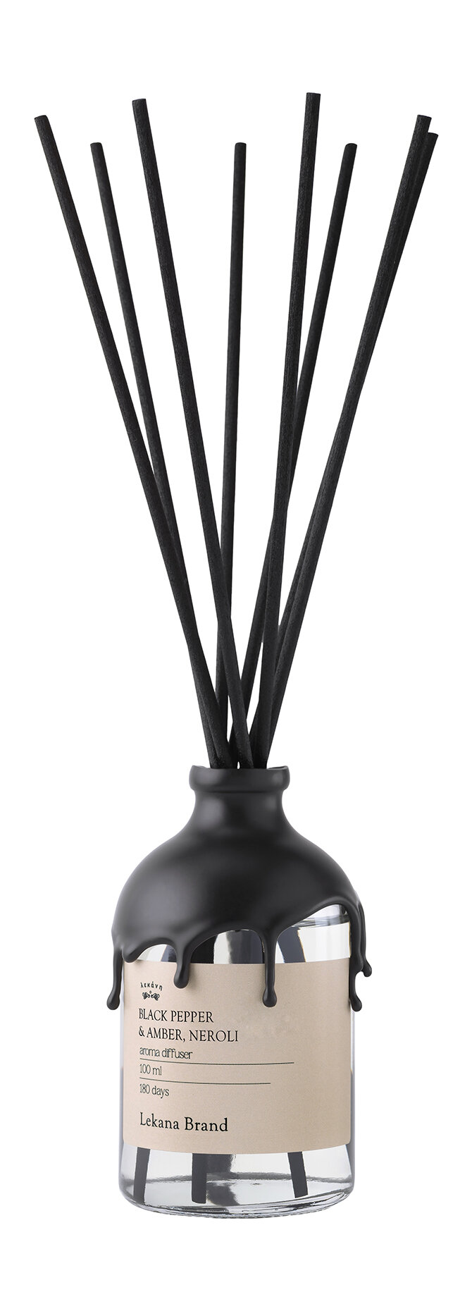 LEKANA BRAND Аромадиффузор Black Pepper & Amber, Neroli, 100 мл