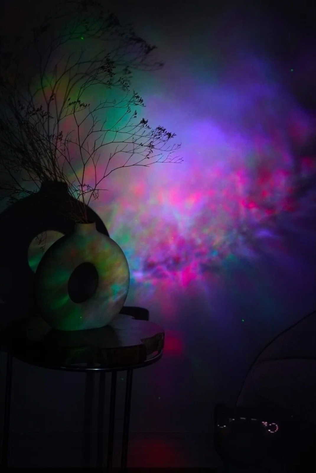 Ночник проектор звездного неба Космонавт. Светильник детский для сна