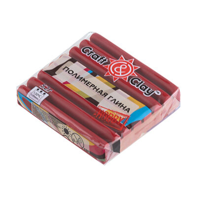 Полимерная глина "Craft&Clay" CCH 52 г 1050 фалунский красный