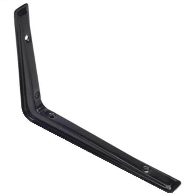 Консоль для крепления полок, размер: 120 х 170 х 25 мм, сталь, цвет: черная