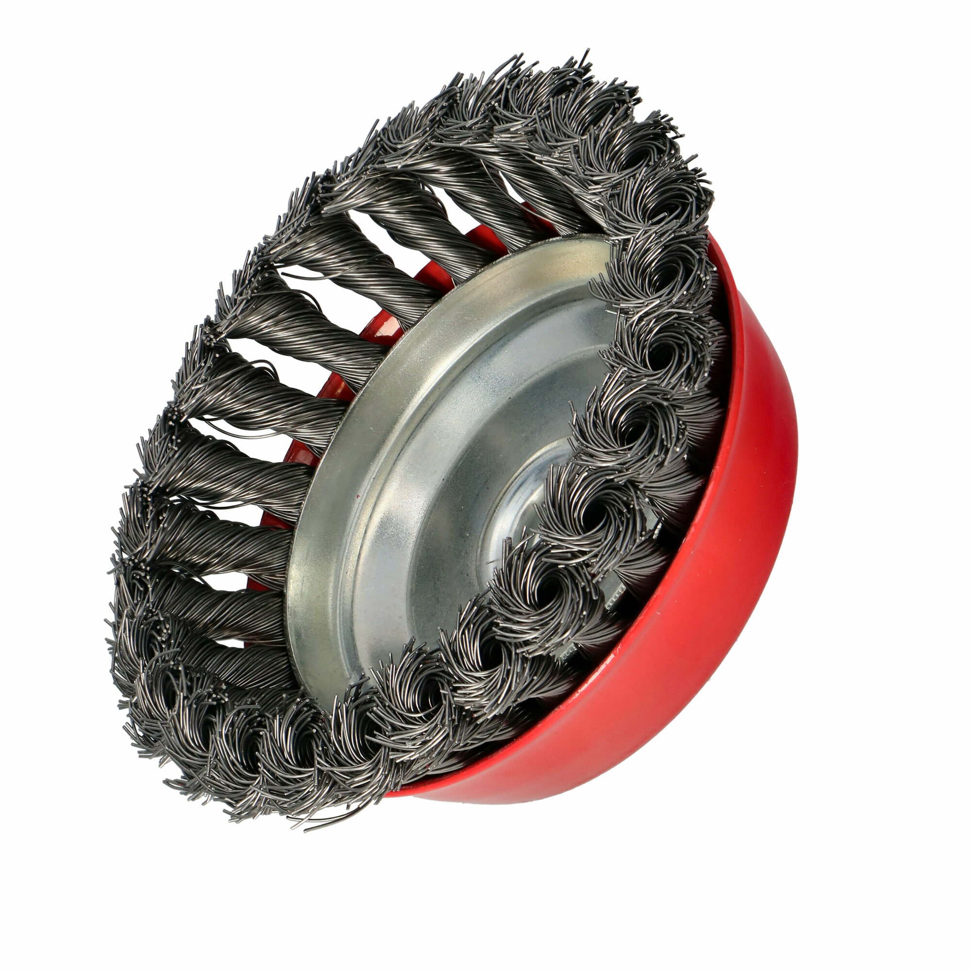 Щетка DRAUMET чашечная стальная витая M14 125 мм