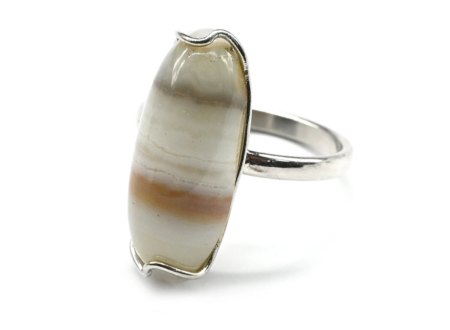 Кольцо, агат