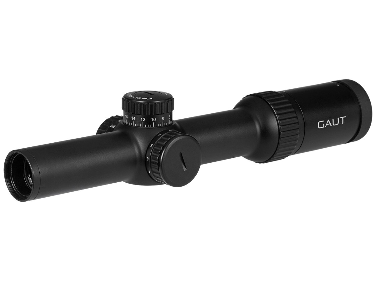 Прицел Gaut Obsidian 1-8X24, Сетка X2, Подсветка Точки