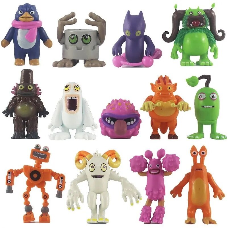 Набор фигурок Мои поющие монстры / My Singing Monsters 13шт (5-9см)