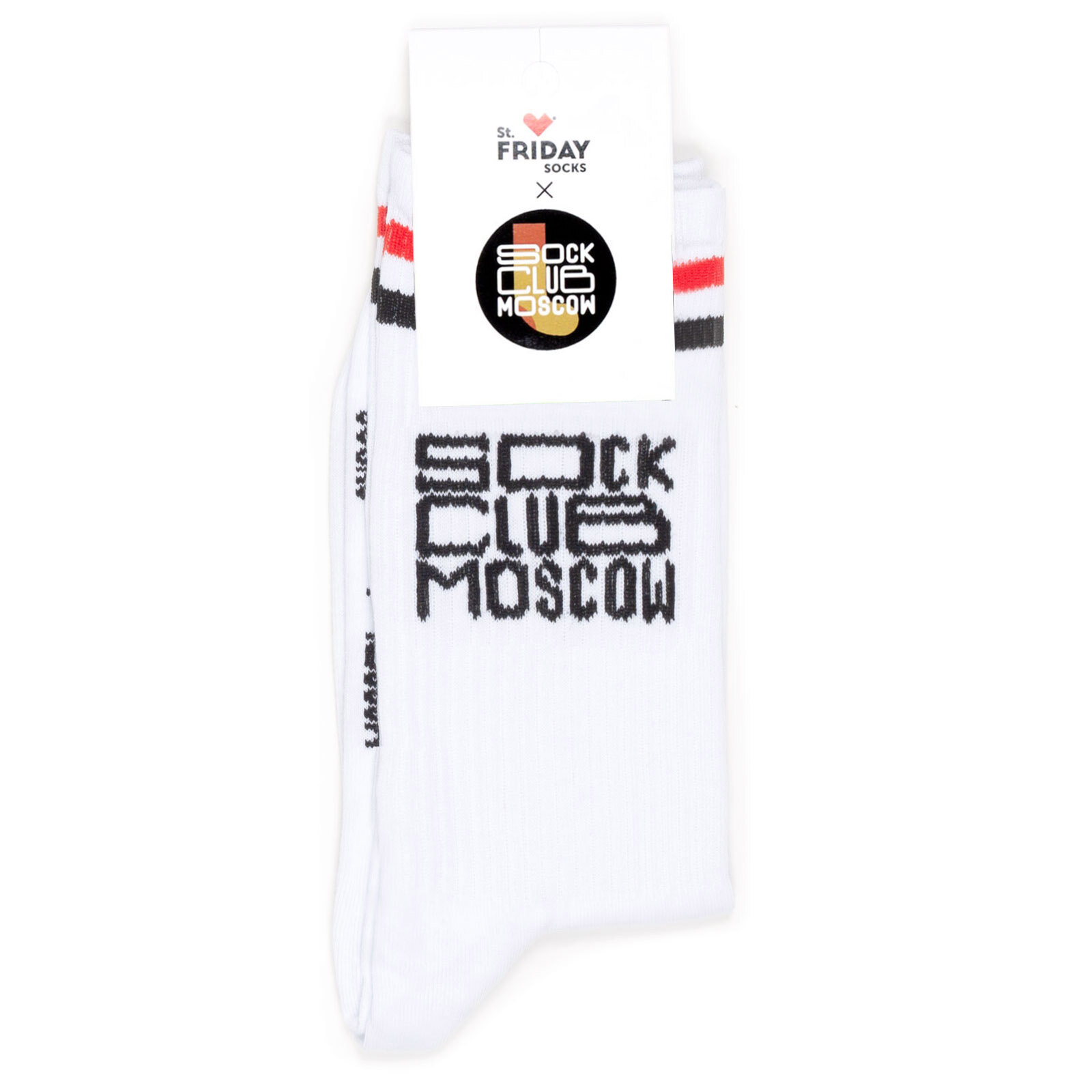 Носки x Sock Club Moscow носки спортивные с надписями - Логотип