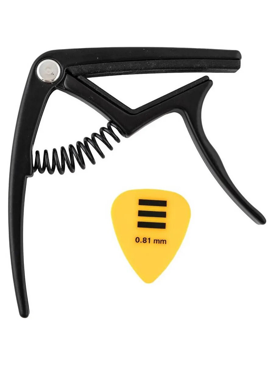 Каподастр для акустической гитары CA-PCBK